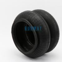 China 350255H-2 Flange Type Connection Convoluted Rubber Air Bellow for sale