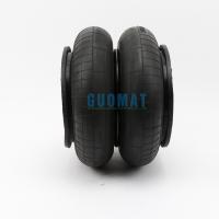 China 350255H-2 Flange Type Connection Convoluted Rubber Air Bellow for sale