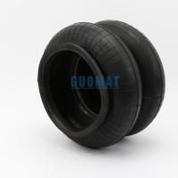 China 350255H-2 Flange Type Connection Convoluted Rubber Air Bellow for sale