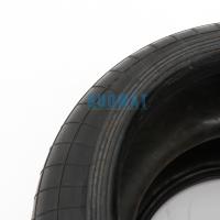 China 350255H-2 Flange Type Connection Convoluted Rubber Air Bellow for sale