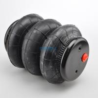 China 3B10X7 Triple Convoluted Air Bag 2NPT Air Spring Shocks For Ordinary Car Modification for sale