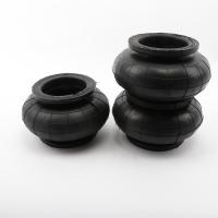 China Triple Convoluted Rubber Air Spring HF100/166-2 GUOMAT Shock Air Suspension for sale
