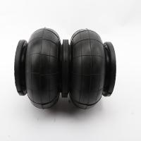 China Triple Convoluted Rubber Air Spring HF100/166-2 GUOMAT Shock Air Suspension for sale