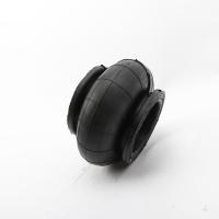 China Piston AIRSUSTECH Rubber Air Spring 160mm Rubber Bellow With Flange for sale