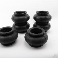 China Piston AIRSUSTECH Rubber Air Spring 160mm Rubber Bellow With Flange for sale