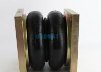 China LHF200/212-2 Industrial Air Springs Rubber Bellow With Flange Plate for sale