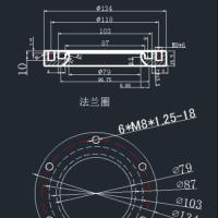 China Dia. 118MM  Air Spring Model 110 Torpress 88540 Series F1 Connection Bolts for sale
