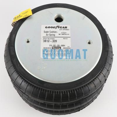 China Firestone W01-M58-6128 Style 352 Goodyear Air Spring 3B12-320 Triple For Industrial Machine for sale