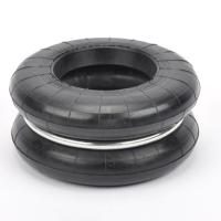 China 0.7Mpa 160mm Yokohama Air Spring S-100-2R Rubber Cross Airsustech F-100-2 Double Cushion for sale