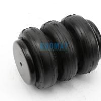 China 3B2400P01 Triple Bellow Air Spring With Air Inlet 3/8NPT For Vehicle Testing Equipment for sale