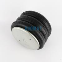 China Triple Goodyear Industrial Air Springs Continental FT 430-32 CI 1/4 NPT 3B12-325 Max Diameter 12.99 Inch for sale