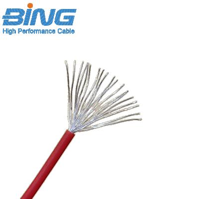 China 600V AF250-2 Hookup Wire Silver Plated Copper PTFE Insulated Wire For Industrial Building for sale