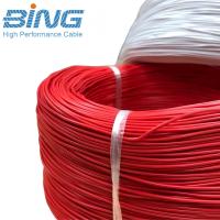 China Extra Flexible AFR-ET SPC 250V PTFE Lead Wire for Compact Electronics and Medical Devices for sale