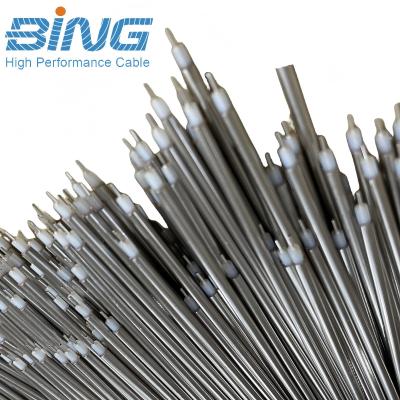 China 0.141'' Non-Magnetic Semi-Rigid Cable SR-141C-TP 50 Ohm Tinned Copper Shield Cable for sale