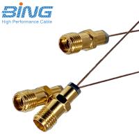 China SR‑034A‑LL Semi‑Rigid Microwave Cable 0.86mm 50 Ohm Cable Assembly High Frequency in Wireless Communication Systems for sale