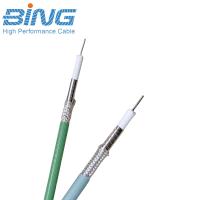 China True Flex 034 Solid-Core 32 AWG Microwave Coaxial Cable with Spiral Strip Shield for sale