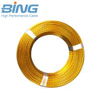 China 250V HET-SPC Polyimide Taped Wire Silver Plated Copper Lightweight Cable for Communication for sale