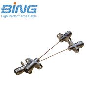 China 2.4 mm SR021 Cable Assembly DC-50 GHz PTFE Insulated for Telecommunication Medical and Test Equipment for sale