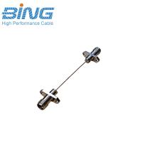 China 2.92 mm Semi-Rigid 021 Cable Assembly DC-40 GHz Low Loss for Aerospace Defense Medical Electronic Systems for sale