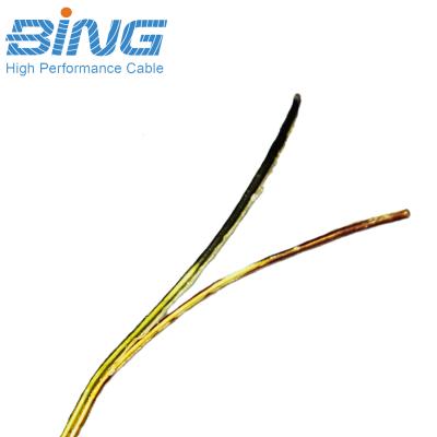 China Type T Miniature Thermocouple Wire PI Insulated Twin Parallel Wire for Miniature Temperature Sensors for sale