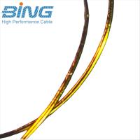 China Type T Miniature Thermocouple Wire PI Insulated Twin Parallel Wire for Miniature Temperature Sensors for sale