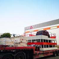 China 200 t/h 630kw Quartz Horizontal Shaft Impact Crusher for Glass Raw Material Plant for sale