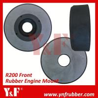 China Rubber Hyundai Excavator Engine Mount Excavator Components / Heavy Equipment Spare Parts for sale