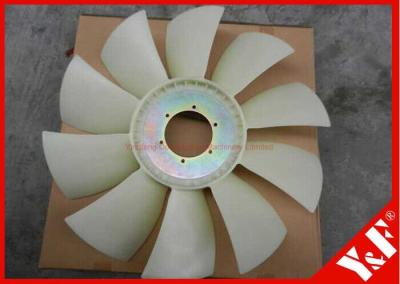 China 6 Holes  Excavator Spare Parts E320D Excavator Cooling Fan Blade 740-127-152-6T10 for sale