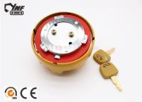 China Yellow Color Excavator Components / SH Diesel Fuel Tank Cover YNF02222 for sale