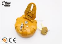 China Yellow Color Excavator Components / SH Diesel Fuel Tank Cover YNF02222 for sale