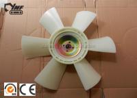 China Durable  E320 320B 320C Plastic Cooling Fan Six Blade For Excavator  Engine for sale