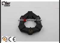 China Black Rubber Excavator Coupling Hydraulic Spare Parts For 4A / 4AS for sale