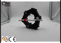 China Black Rubber Excavator Coupling Hydraulic Spare Parts For 4A / 4AS for sale