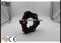 China Black Rubber Excavator Coupling Hydraulic Spare Parts For 4A / 4AS for sale