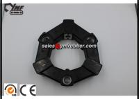 China Black Hydraulic Pump Excavator Coupling , 16AS / 16A Rubber Shaft Coupling for sale