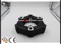 China Black Hydraulic Pump Excavator Coupling , 16AS / 16A Rubber Shaft Coupling for sale