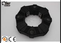 China YNF 250A / 250AS Black Flexible Rubber Shaft Coupling For Excavator Spare Parts for sale