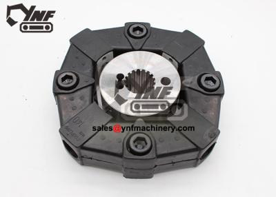 China PC03-21C Excavator Coupling For Komatsu Flexible Iron Rubber Black for sale