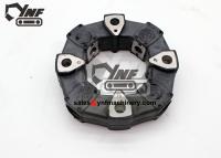 China Excavator Hydraulic Pump Coupling Black Color Natural Rubber Coupling for sale