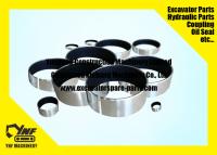 China Bushing Pusher Excavator Seal Kits Hydraulic Cylinder Rod Seal SJ Strengthen Type for sale