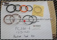 China Pc200-6 6d102 Bucket Excavator Seal Kits Rubber Seal Kit For Excavator Cylingder Parts Repair Kits for sale