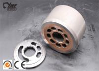 China Silver Excavator Hydraulic Parts Cylinder Block YNF01185 Long Working Life for sale