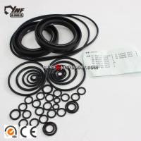 China Flexible Rubber Cylinder Seal Kit Black Color For Excavator Coupling for sale