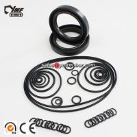 China Flexible Rubber Cylinder Seal Kit Black Color For Excavator Coupling for sale