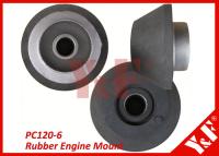 China Komatsu PC120-6 Excavator Parts 6D34 Rubber Engine Mounts Excavator Components for sale