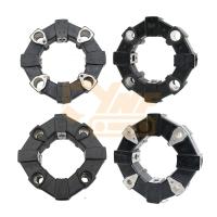 China YNF Wholesale Size 12 12A 12AS Excavator Coupling Flexible Rubber Hydraulic Pump Coupling for Construction Works for sale