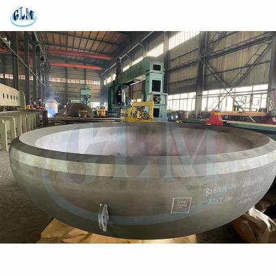 China DIN 28011 Torispherical Dish Heads In Carbon Steel Stainless Steel TItanium Dish Ends for sale