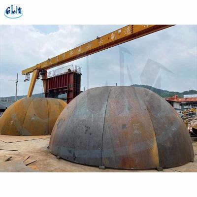 China ASME SA516-70 Hemispherical Pressure Vessel Dished Head 40.5” ID X .250 Min for sale