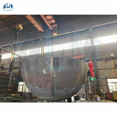 China 6400mm Diameter SA516 GR70 Hemispherical Head 20mm Thick for sale