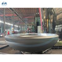 China Carbon Steel Elliptical Dish Heads For Fuel Water Storage Tank End for sale